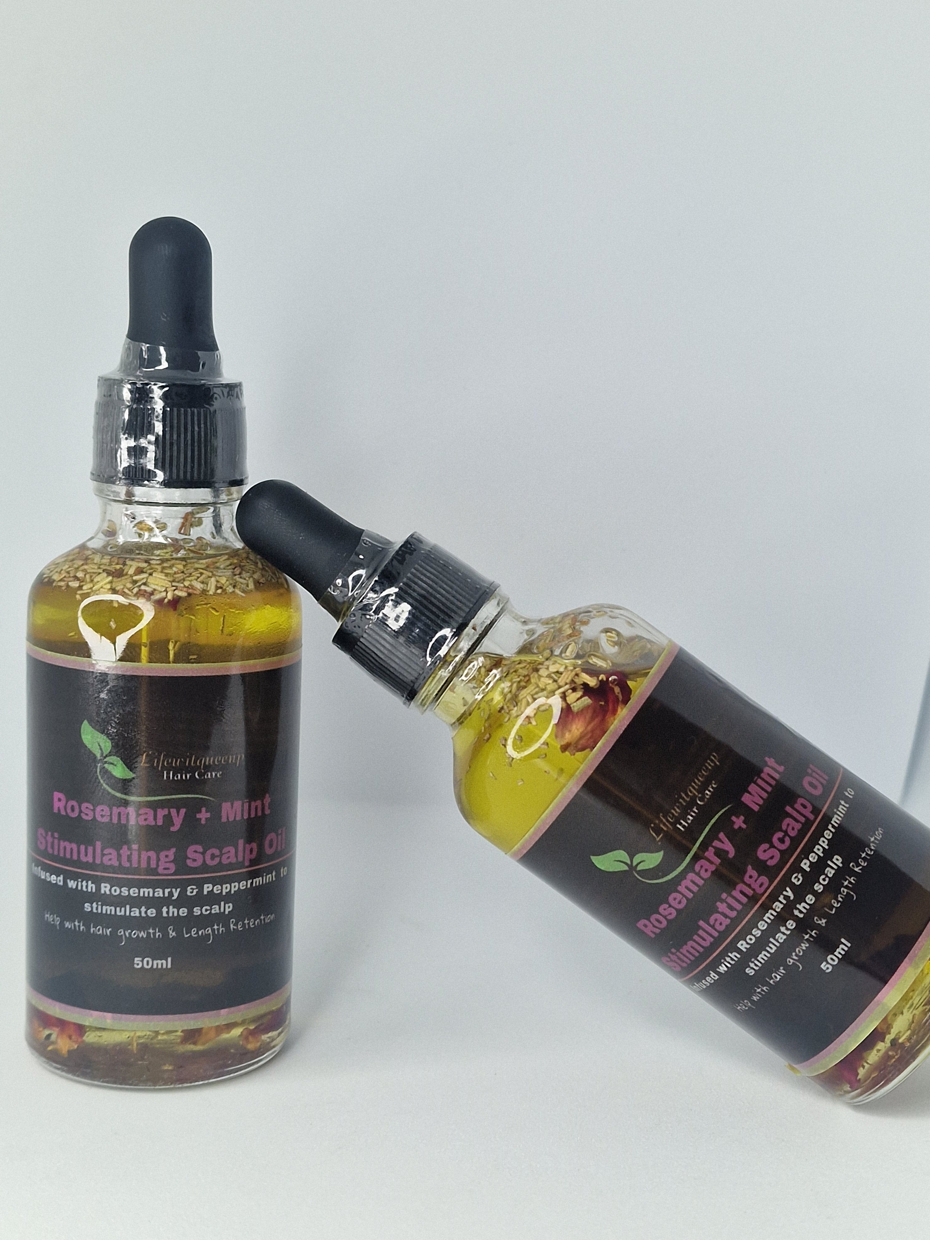 Rosemary & Mint Hair Growth Oil – Lifewitqueenp